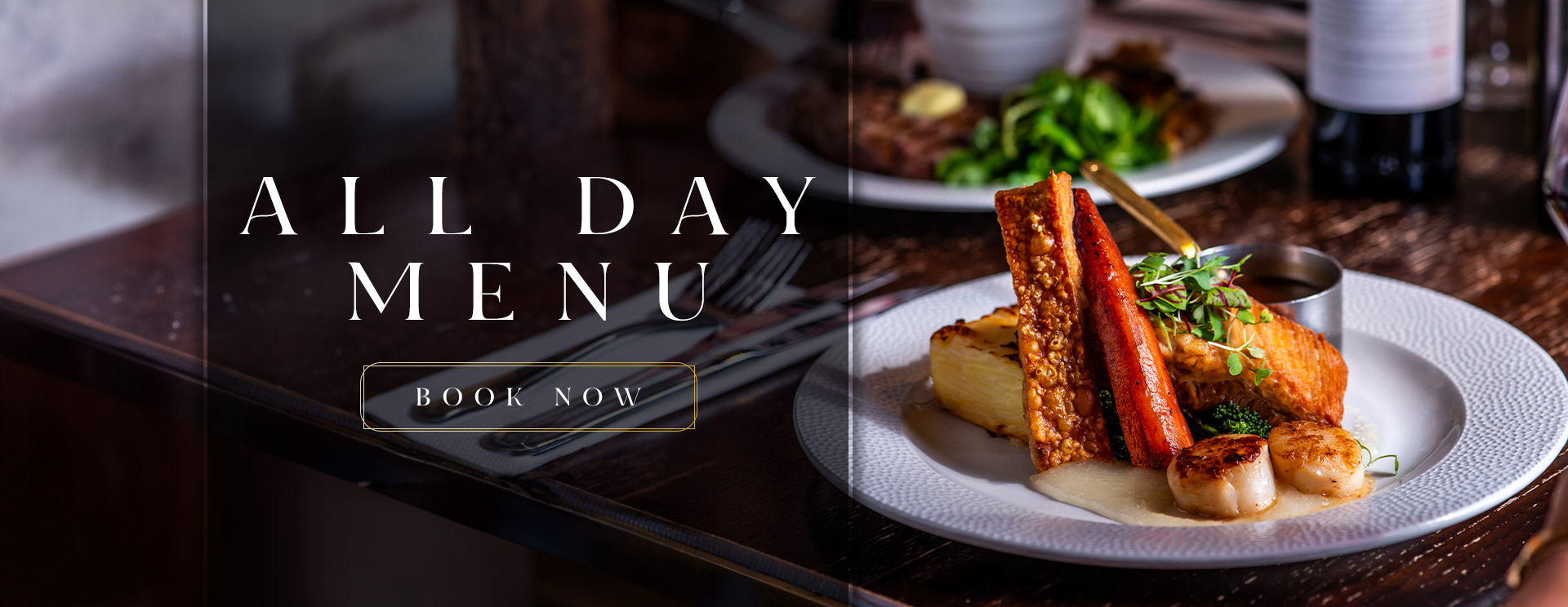 Dinner Menu & Prices | All Day Dining at The Dukes Head Crawley
